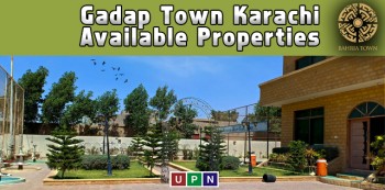 Gadap Town Karachi - Available Properties and Average Prices