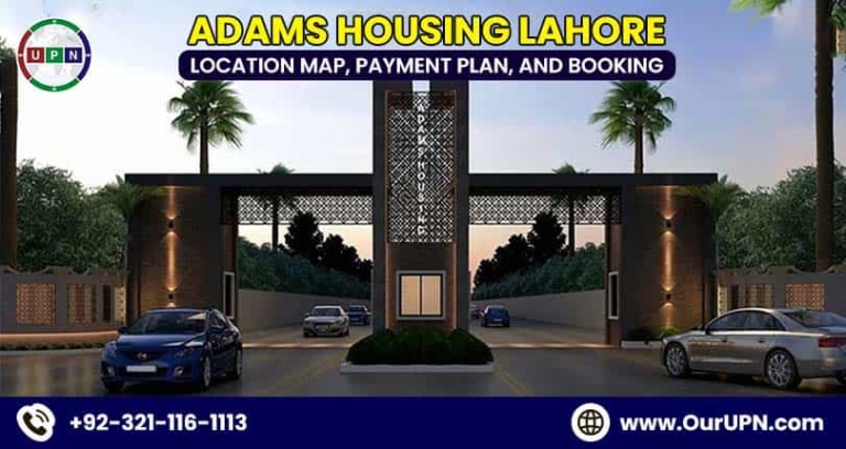 Adams Housing Lahore - Location Map - Payment Plan - Booking