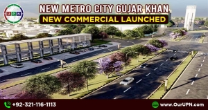 New Metro City Gujar Khan Commercial Plots Launched - UPN