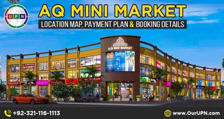 AQ Mini Market - Location Map, Payment Plan, and Booking Details