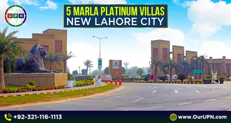 5 Marla Platinum Villas New Lahore City - UPN
