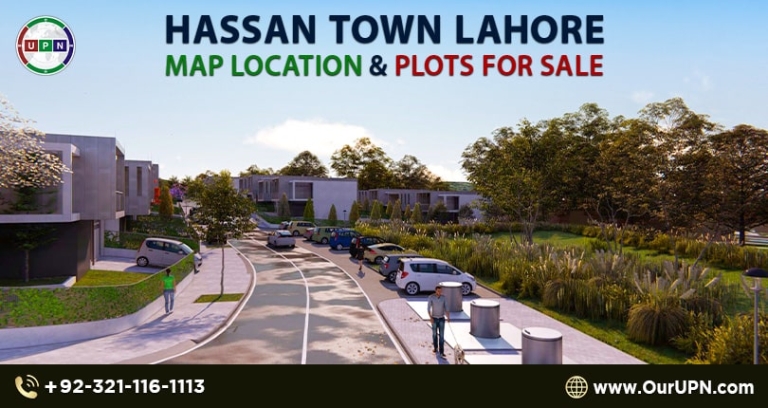 Hassan Town Lahore - Map Location and Plots for Sale - UPN