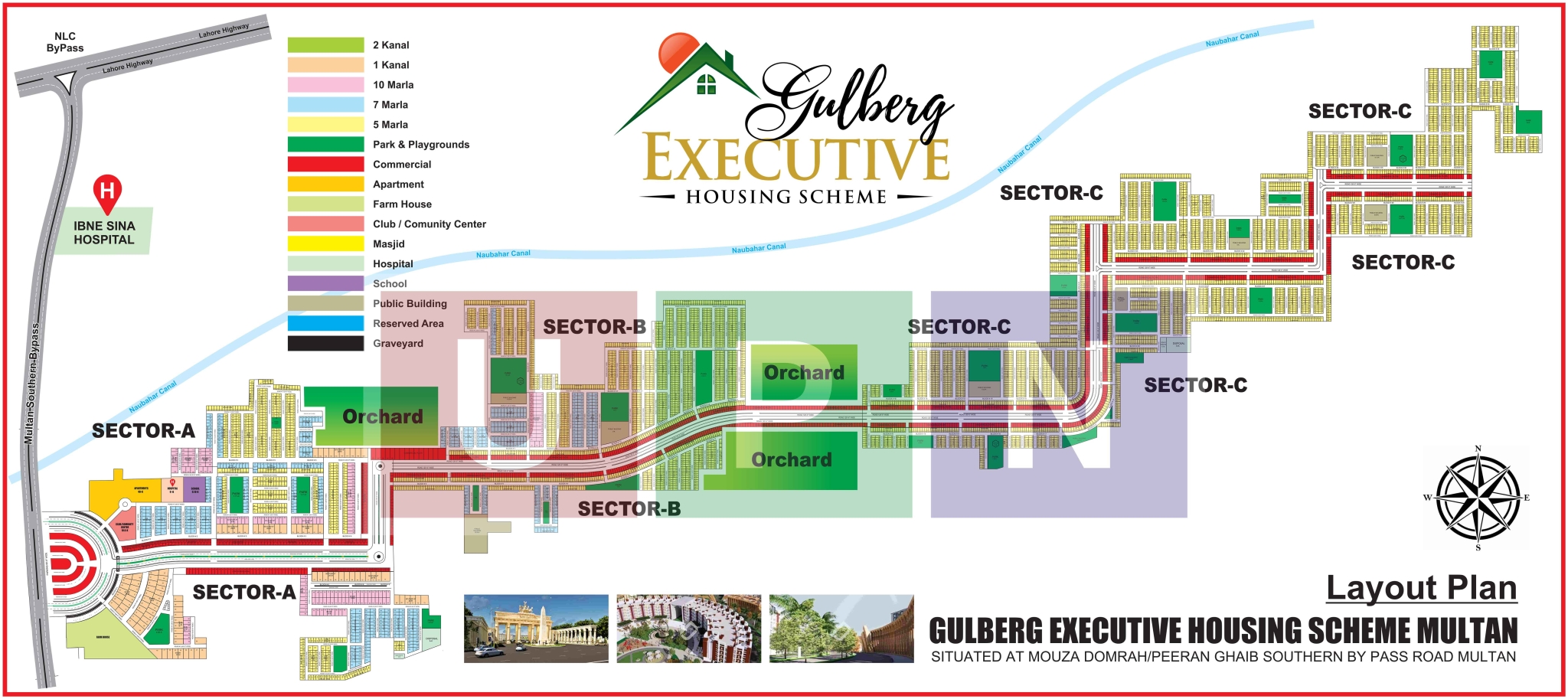 Gulberg Executive Multan | Location Map | Payment Plan 2023