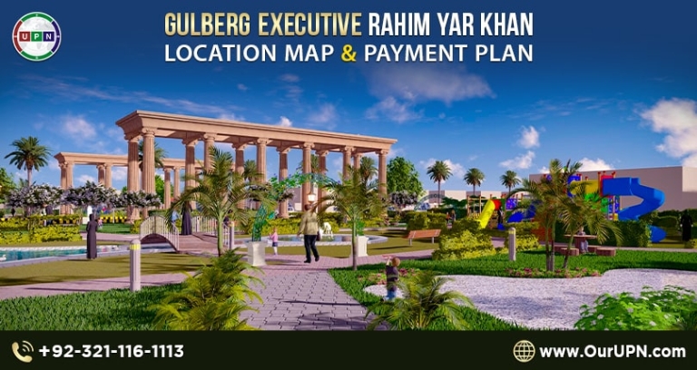 Gulberg Executive Rahim Yar Khan - Location Map | Payment Plan