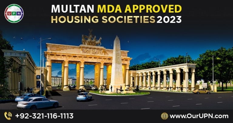 Multan MDA Approved Housing Societies 2023 - UPN